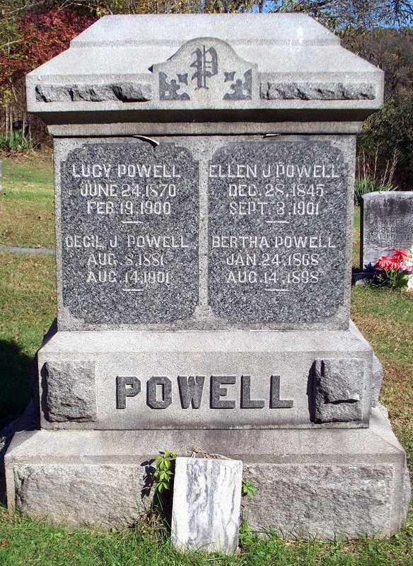 Elkanah Pendleton Powell - Ellen Jane Stewart