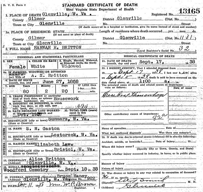 Asberoy Stephen Britton - Hannah Elizabeth Gaston