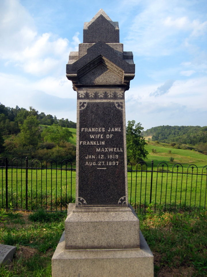 Franklin Maxwell - Frances Jane Reynolds