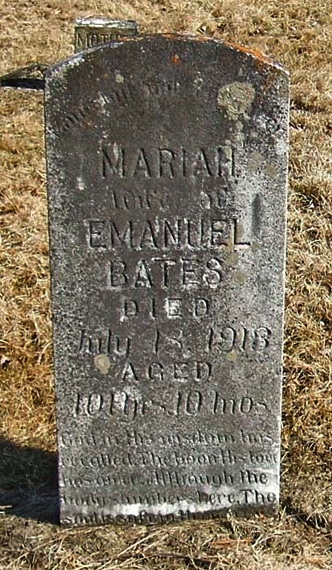 Emanuel E. Bates - Mariah Mathews