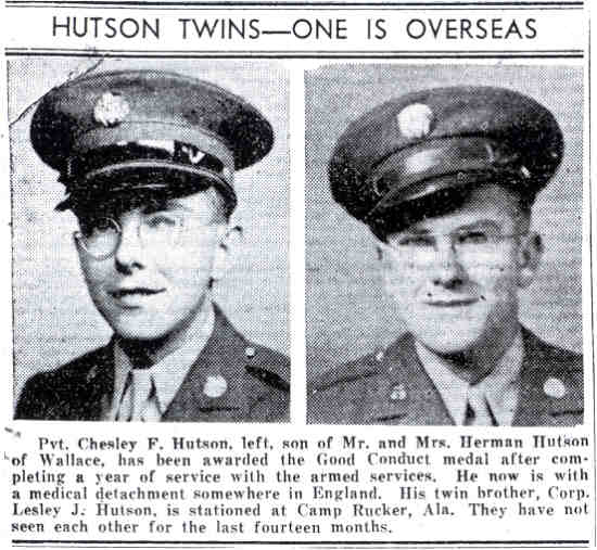 Herman L. Hutson - Gertie May Holt